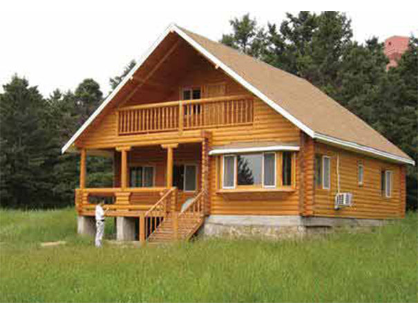 Houten Huizen Model 2 | Europe